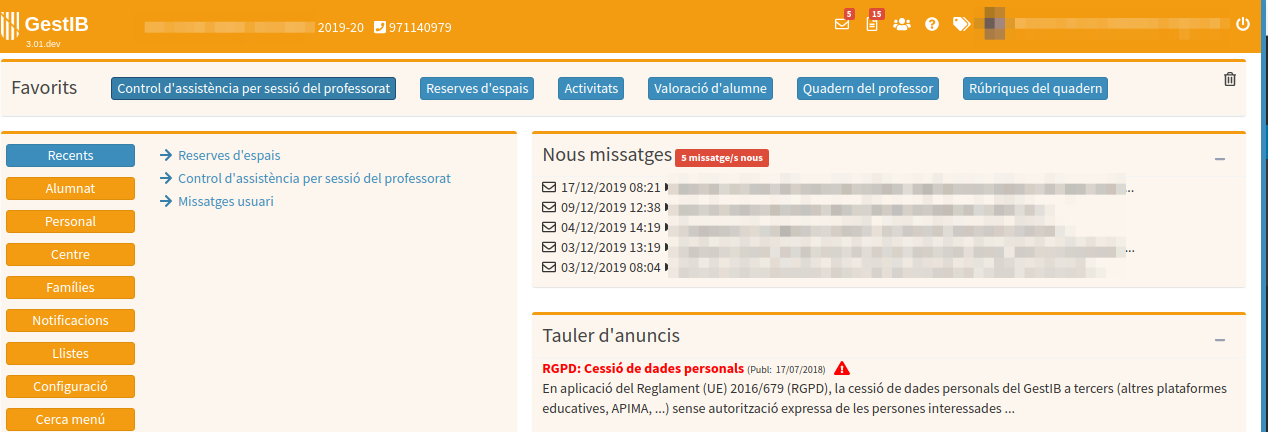 Circulars per agrupaments de persones | Suport GESTIB